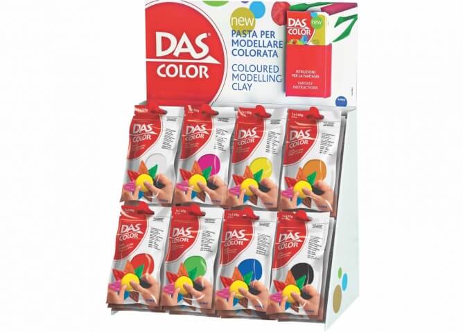 Expozitor Das Lut / Pasta de modelat color - Arhi Design