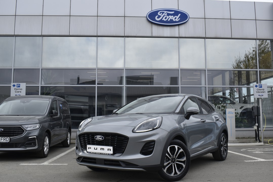 Ford Puma MCA 5 usi Titanium 1.0l mHEV 125 CP M6 | Casa Auto Timisoara